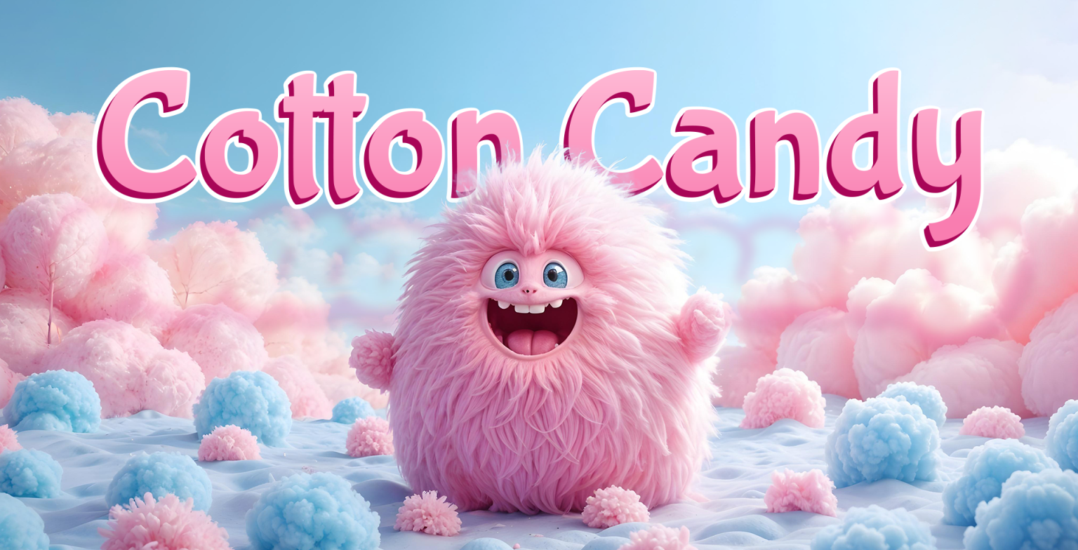 Cotton Candy - Paradise Sweets - Novelty Sweets - British Candy